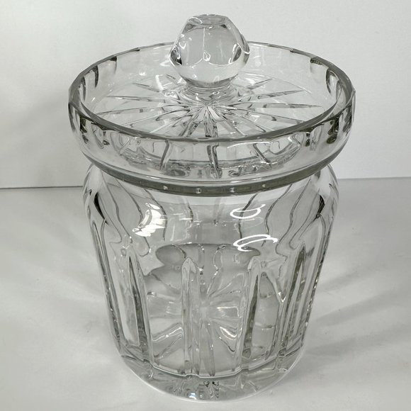 Accents | Vintage Glass Candymiscellaneous Jar With Lid | Poshmark